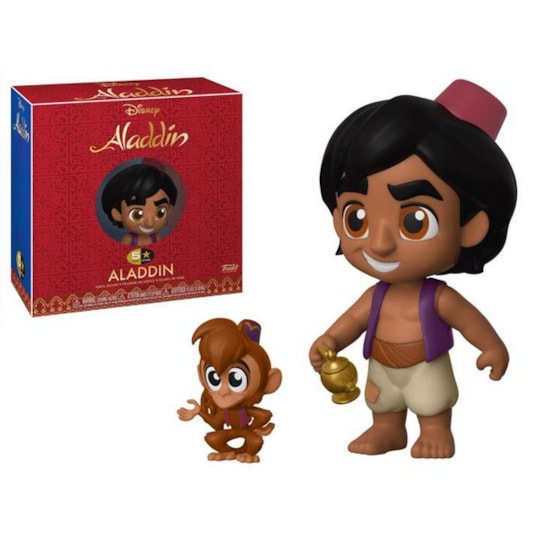 Aladdin e Apu 5 Star Vinyl Figures Funko - Aladdin - Disney - Geek ...