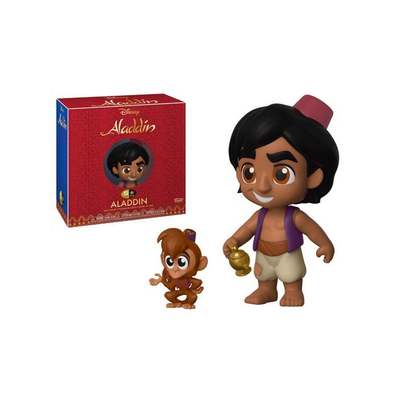 Aladdin e Apu 5 Star Vinyl Figures Funko - Aladdin - Disney - Geek ...