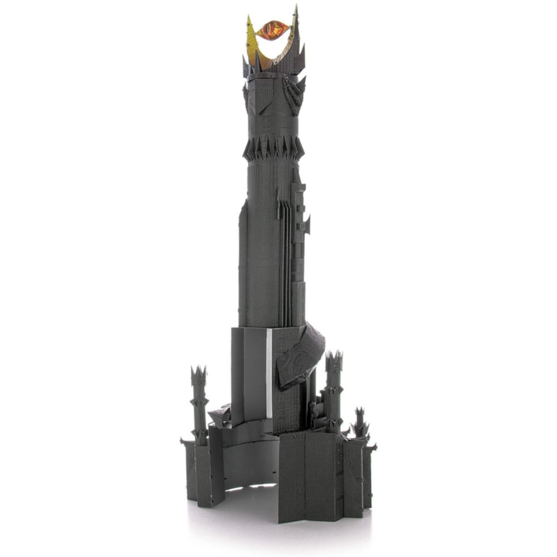 Barad-Dur Torre do Sauron Saruman Kit de Montar de Metal Deluxe - O Senhor dos Anéis - Metal ...