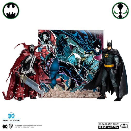 Batman Spawn DC Multiverse 2-pack Mcfarlane Toys - Spawn - Batman ...