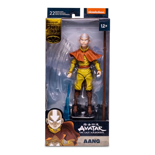 Boneco Articulado Aang Avatar State(Gold Label) Figure - Avatar The ...
