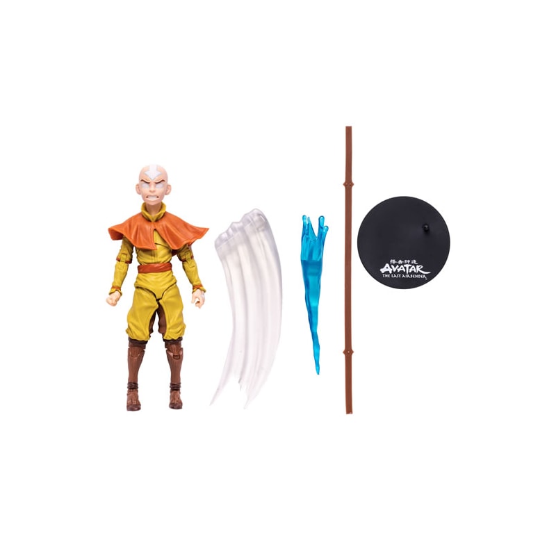 Boneco Articulado Aang Avatar State(Gold Label) Figure - Avatar The ...