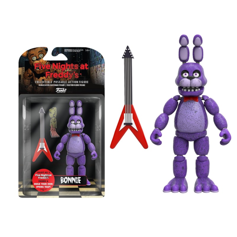 Boneco Articulado Bonnie Figure 12,5cm - Five Nights at Freddy's - FNAF ...