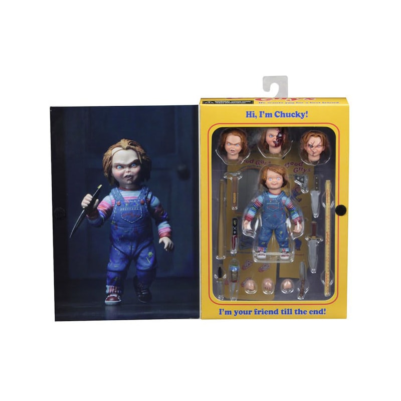 Boneco Articulado Chucky Ultimate Edition - NECA - Geek Fanaticos