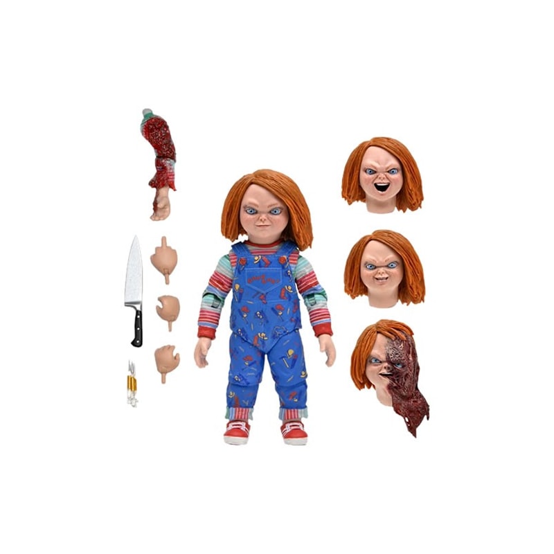 Boneco Articulado Chucky Ultimate - TV Series - NECA - Geek Fanaticos