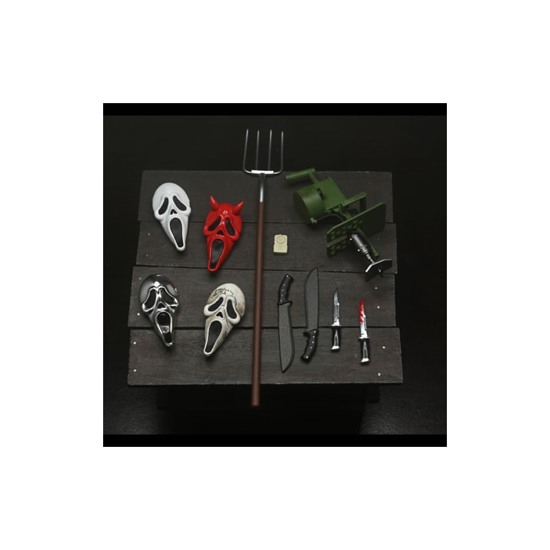 Boneco Articulado Ghostface Inferno Pânico Scream Ultimate NECA - Geek ...