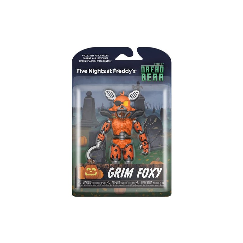 Boneco Articulado Grim Foxy Figure 12,5 cm - Five Nights at Freddy's ...