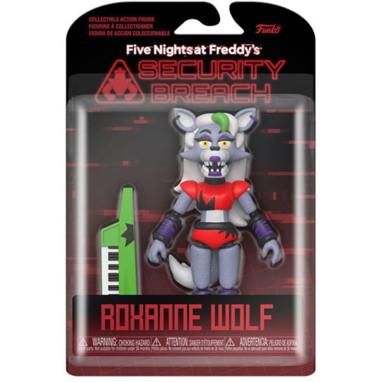 Boneco Articulado Roxanne Wolf Figure 12,5 cm - Five Nights at Freddy's ...
