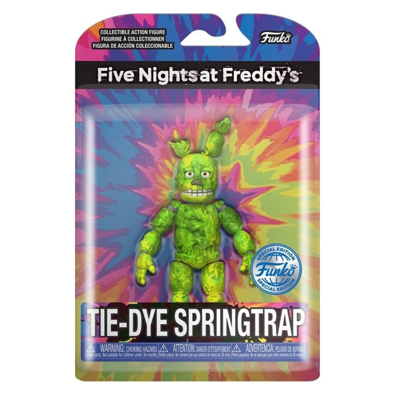 Boneco Articulado Tie-Dye Springtrap Figure 12,5 cm Special Edition ...