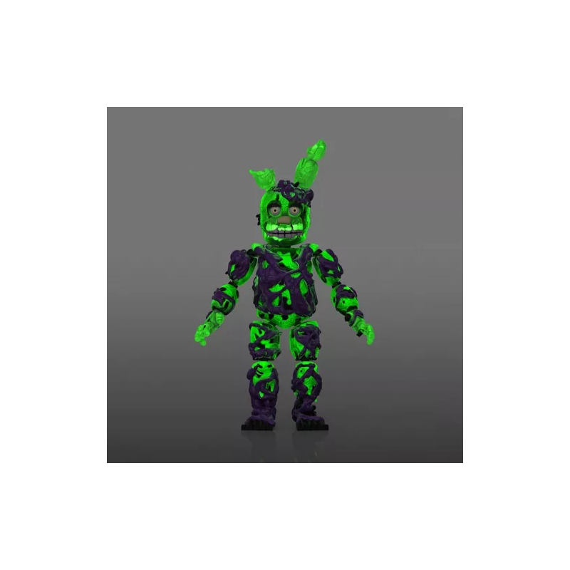 Boneco Articulado Toxic Springtrap Figure 12,5 cm Brilha no Escuro ...