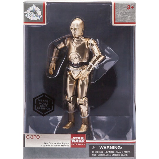 C-3PO Die Cast Action Figure Elite Series Star Wars Disney Store - Geek Fanaticos