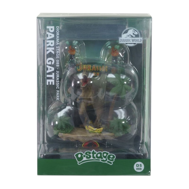 Diorama DS-088 Jurassic Park Gate D-Stage Dream Select Previews ...