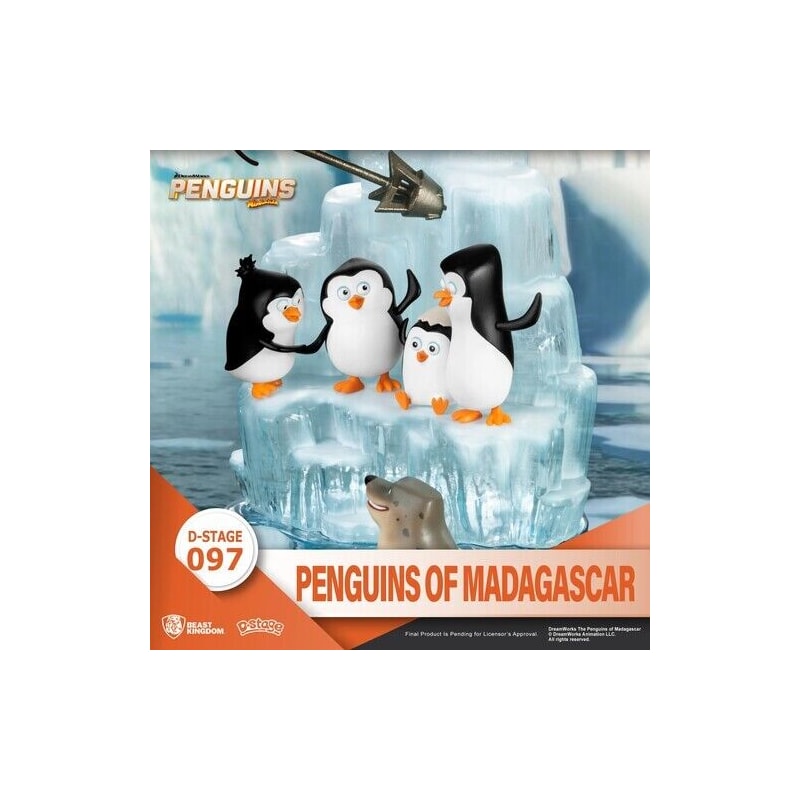 Diorama DS-097 Penguins of Madagascar D-Stage Dream Select Previews ...