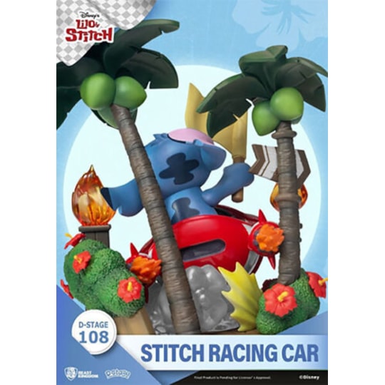 Diorama DS-108 Stitch Racing Car D-Stage Dream Select Previews Exclusive - Beast Kingdom - Geek ...