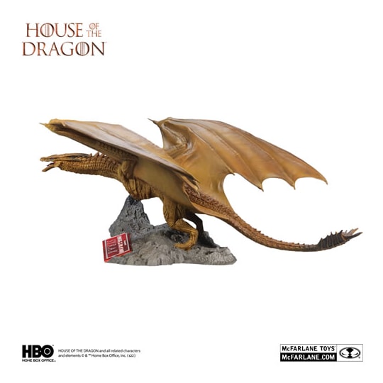 Dragão Syrax House Of The Dragon Statues Game of Thrones Mcfarlane Toys ...