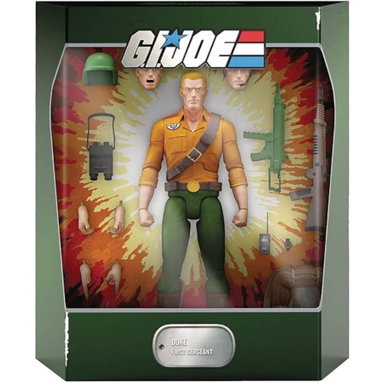 Duke Ultimates Figure Wave 1 G.I. Joe Super 7 - Geek Fanaticos