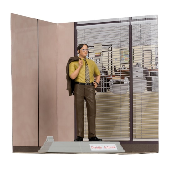 Dwight Schrute 6" Posed Figure The Office Movie Maniacs Mcfarlane ...