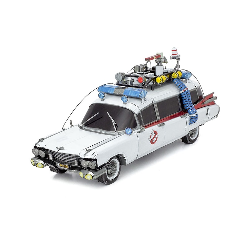 Ecto- 1 Premium Series Ghostbusters Kit de Montar de Metal - Metal ...