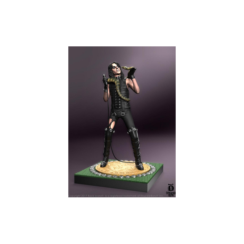 Estátua Alice Cooper Knucklebonz - Rock Iconz Statue - Geek Fanaticos