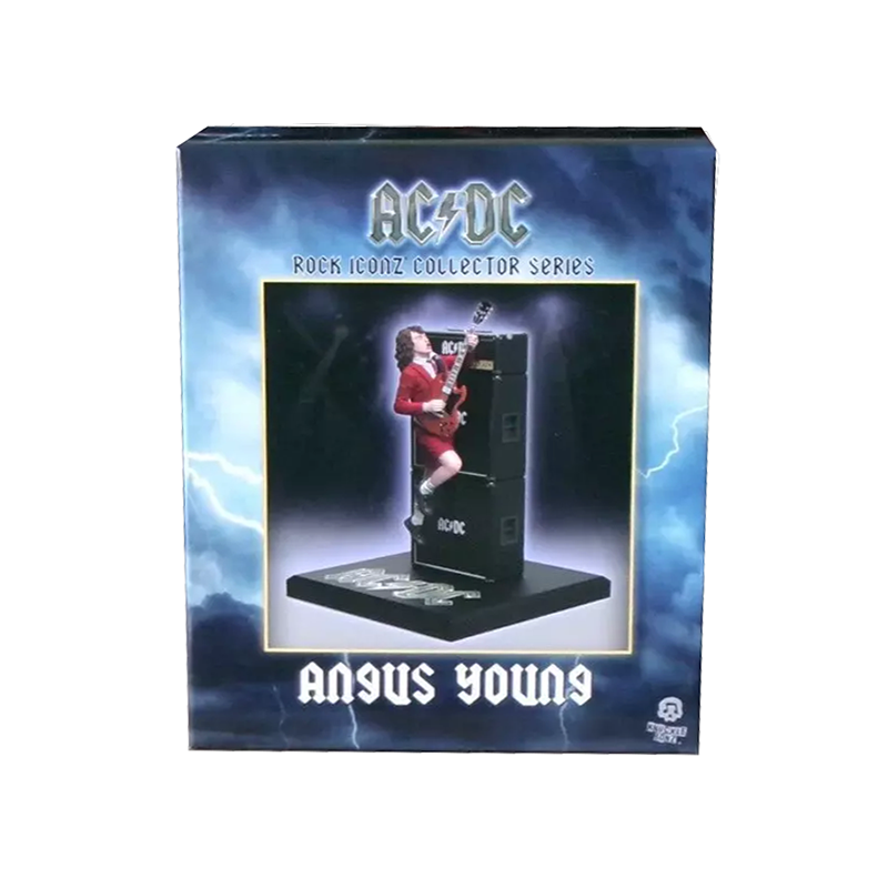 Estátua Angus Young III - AC/DC - Rock Iconz Statue - Knucklebonz ...
