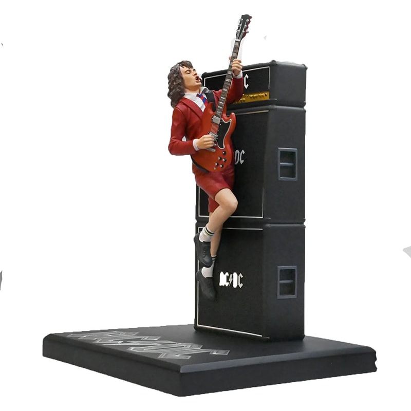 Estátua Angus Young III - AC/DC - Rock Iconz Statue - Knucklebonz ...