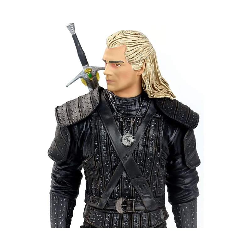 Estátua Geralt The Witcher Netflix Series - Dark Horse - Geek Fanaticos