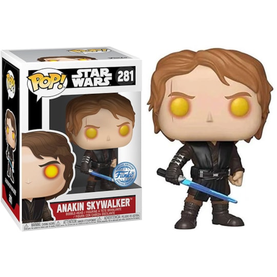 Funko Pop Anakin Skywalker Special Edition #281 - Star Wars - Geek ...