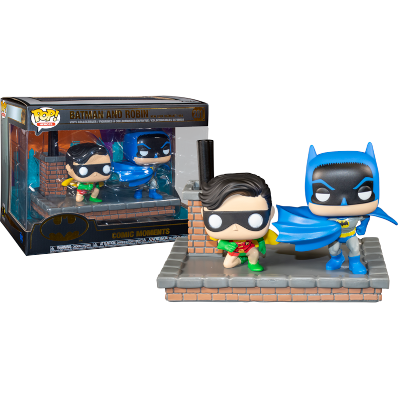 Funko Pop Batman and Robin #281 - Comic Moments 1972 80th Anniversary ...