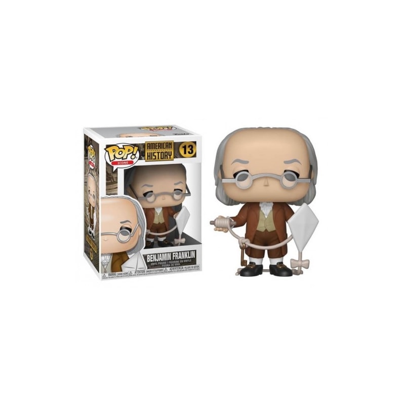 Funko Pop Benjamin Franklin #13 - American History - Icons - Geek Fanaticos
