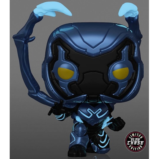 Funko Pop Blue Beetle Chase Edition #1403 - Besouro Azul - Geek Fanaticos