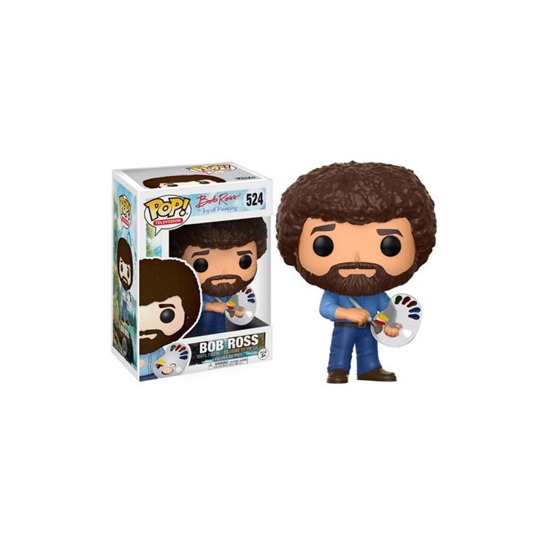 Funko Pop Bob Ross #524 - Bob Ross Joy of Painting - Geek Fanaticos
