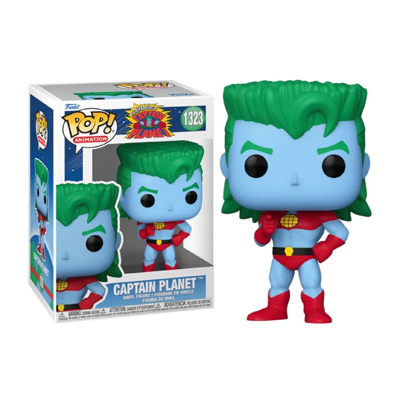 Funko Pop Captain Planet #1323 - Capitão Planeta - Geek Fanaticos
