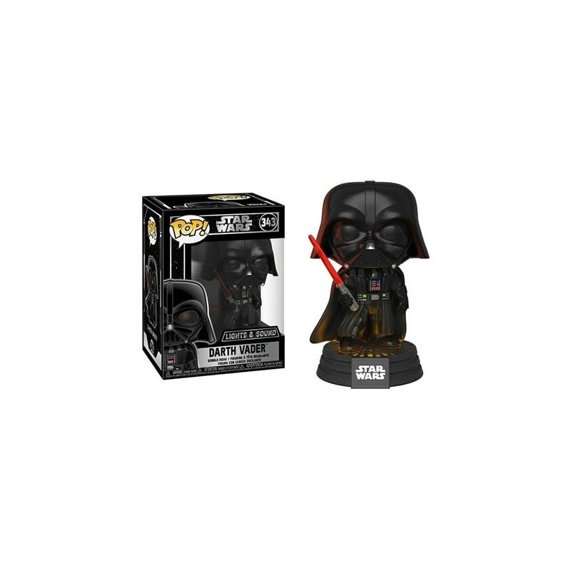 Funko Pop Darth Vader Electronic #343 - Star Wars - Geek Fanaticos