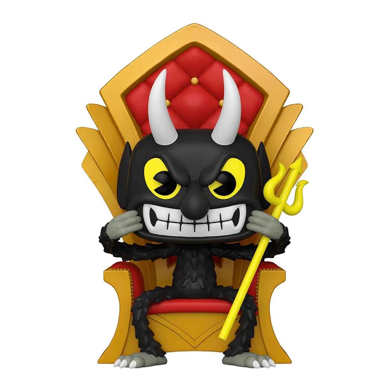 Funko Pop Deluxe Devil's Throne #898 - Cuphead - Geek Fanaticos