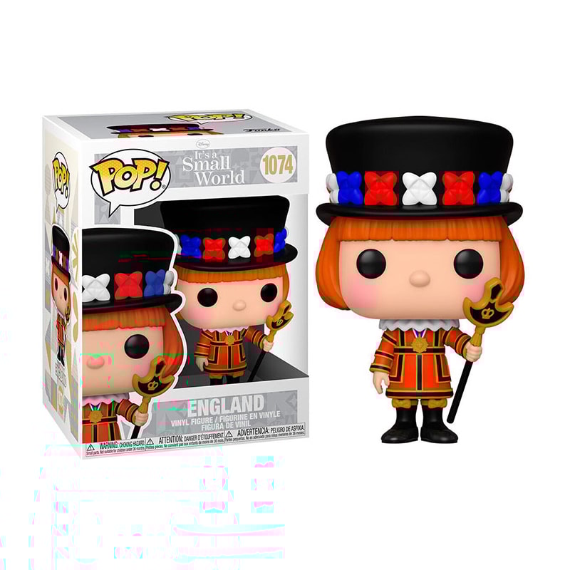 Funko Pop England #1074 - It's a Small World - Disney - Geek Fanaticos