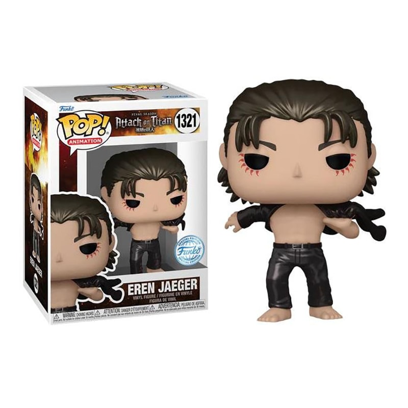 Funko Pop Eren Jaeger Special Edition #1321 - Attack on Titan ...
