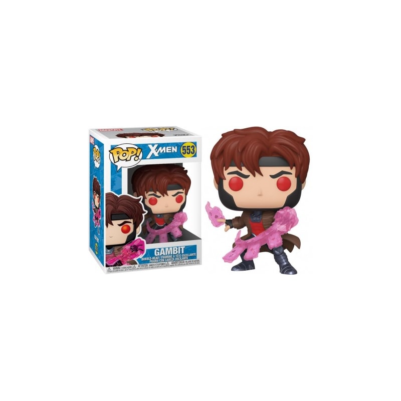 Funko Pop Gambit #553 - X-Men - Marvel - Geek Fanaticos