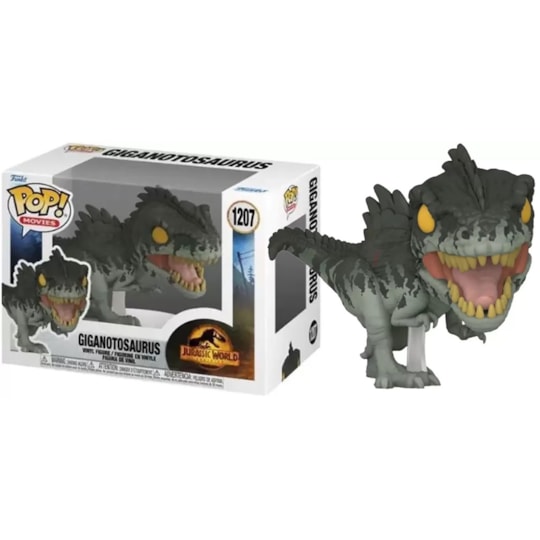 Funko Pop Giganotosaurus #1207 - Jurassic World Dominion - Geek Fanaticos