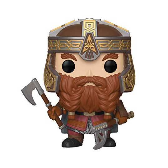 Funko Pop Gimli #629 - Senhor dos Anéis - Lord of The Rings - Geek ...