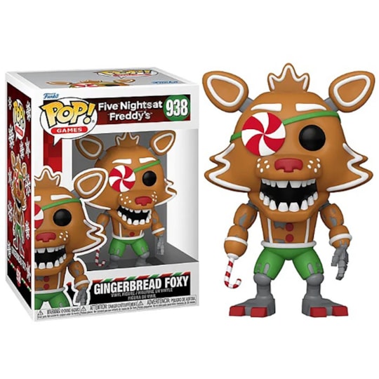 Funko Pop Gingerbread Foxy #938 - Five Nights at Freddy's - FNAF - Geek ...