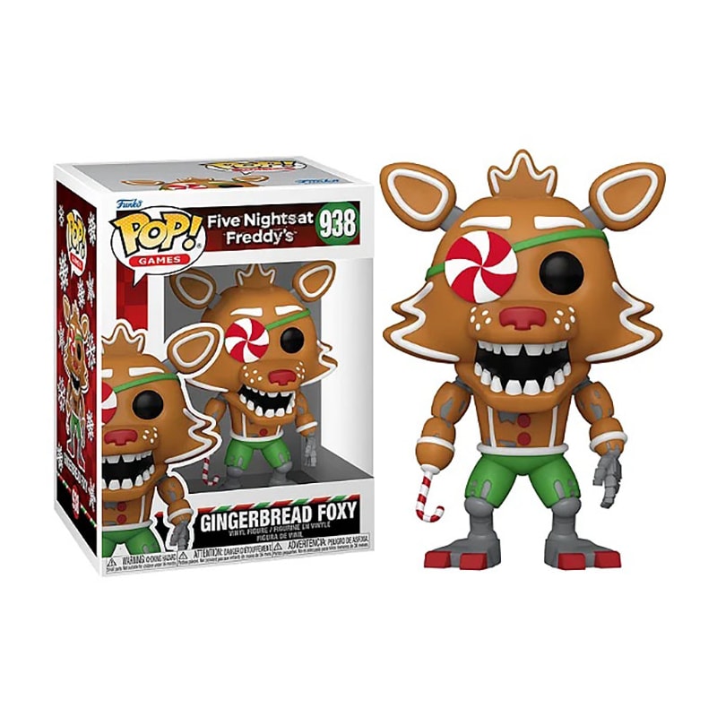 Funko Pop Gingerbread Foxy #938 - Five Nights at Freddy's - FNAF - Geek ...