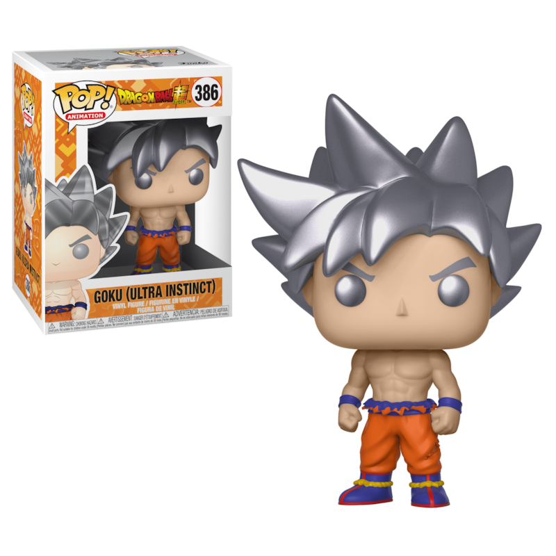 Funko Pop Goku Ultra Instinct #386 - Dragon Ball Super - Geek Fanaticos