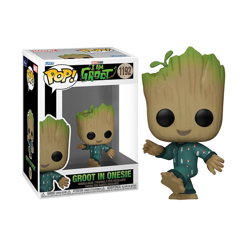 Funko Pop Groot in Onesie #1192 - I am Groot - Disney Plus - Geek Fanaticos