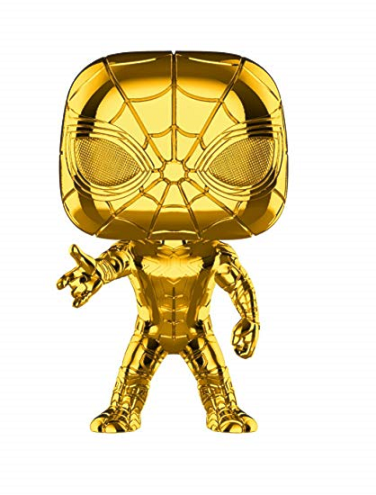 Funko pop spider man gold store