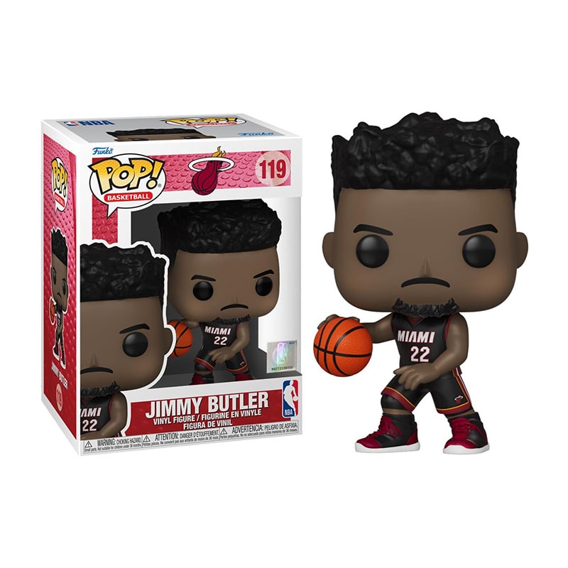 Funko Pop Jimmy Butler #119 - Miami Heat - NBA - Geek Fanaticos