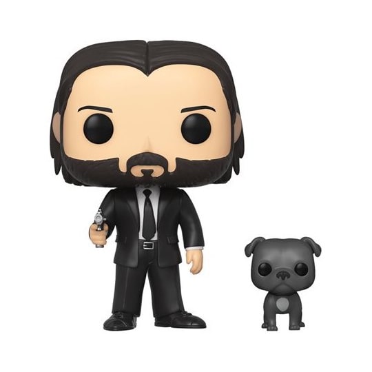 Funko Pop John Wick with Dog #580 - Keanu Reeves - Geek Fanaticos