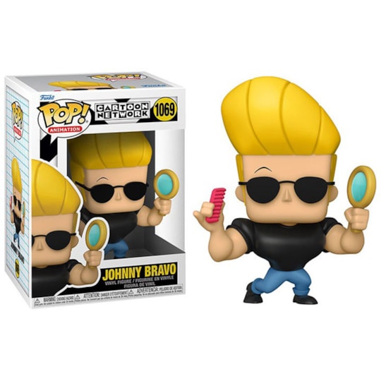 Funko Pop Johnny Bravo #1069 - Johnny Bravo - Cartoon Network - Geek ...