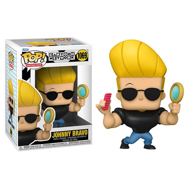 Funko Pop Johnny Bravo #1069 - Johnny Bravo - Cartoon Network - Geek ...