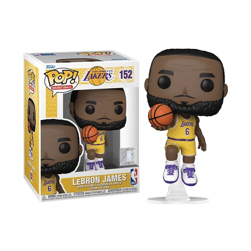 Funko Pop Lebron James #152 - Los Angeles Lakers - NBA - Geek Fanaticos