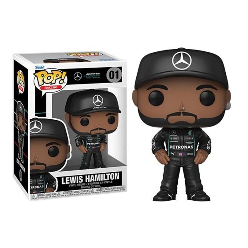 Funko Pop Lewis Hamilton #01 - Fórmula 1 - Mercedes - Geek Fanaticos